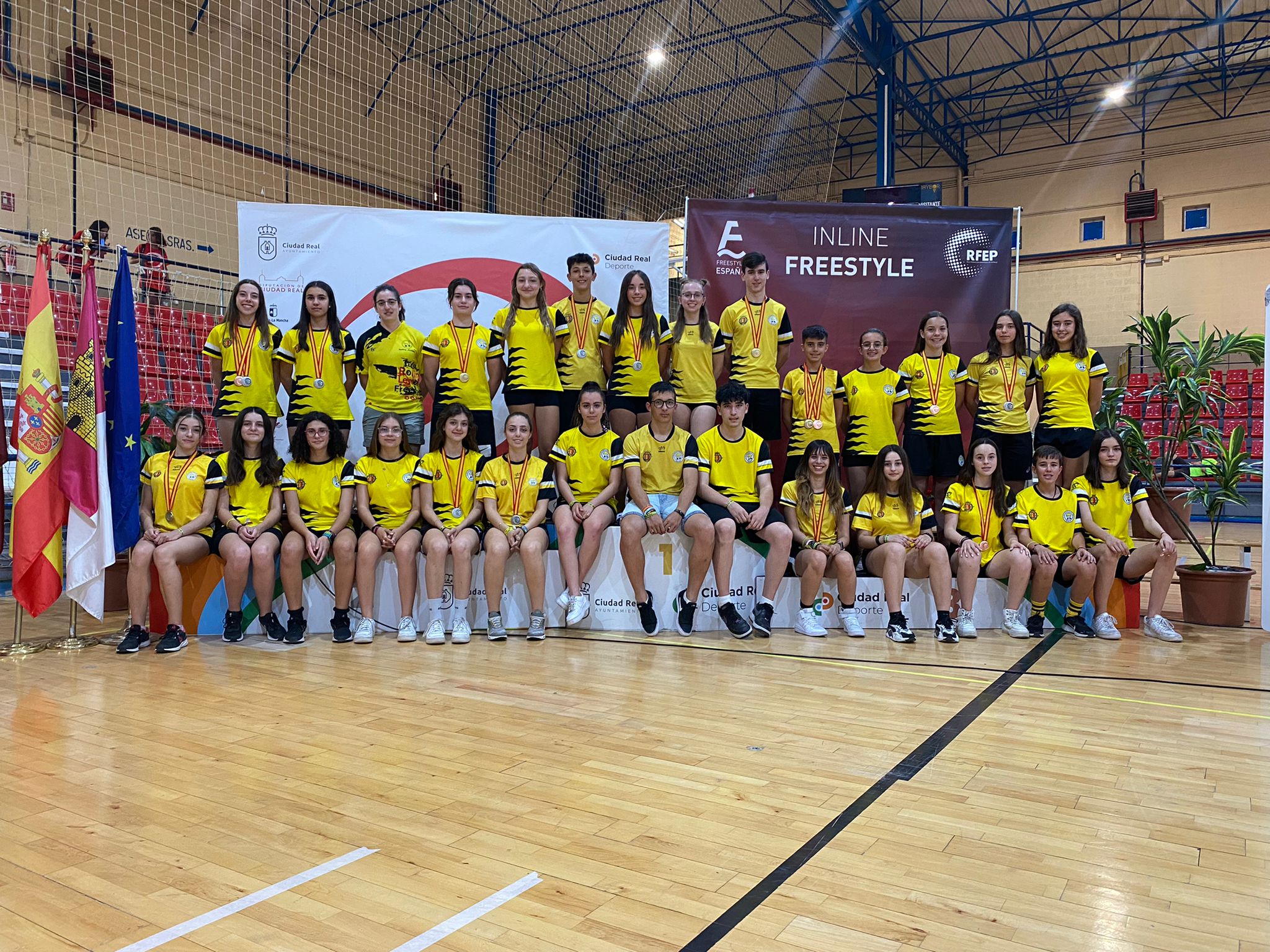 RECORD DE MEDALLAS PARA EL ROLLING LEMONS EN CIUDAD REAL ...